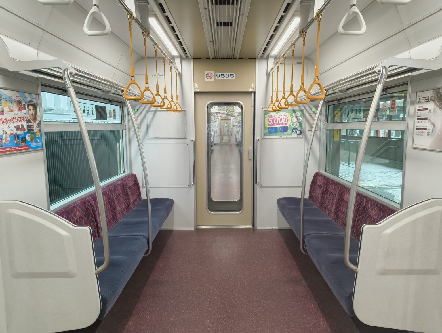 【車内散策】名鉄9500・9100系 | udontaroコム